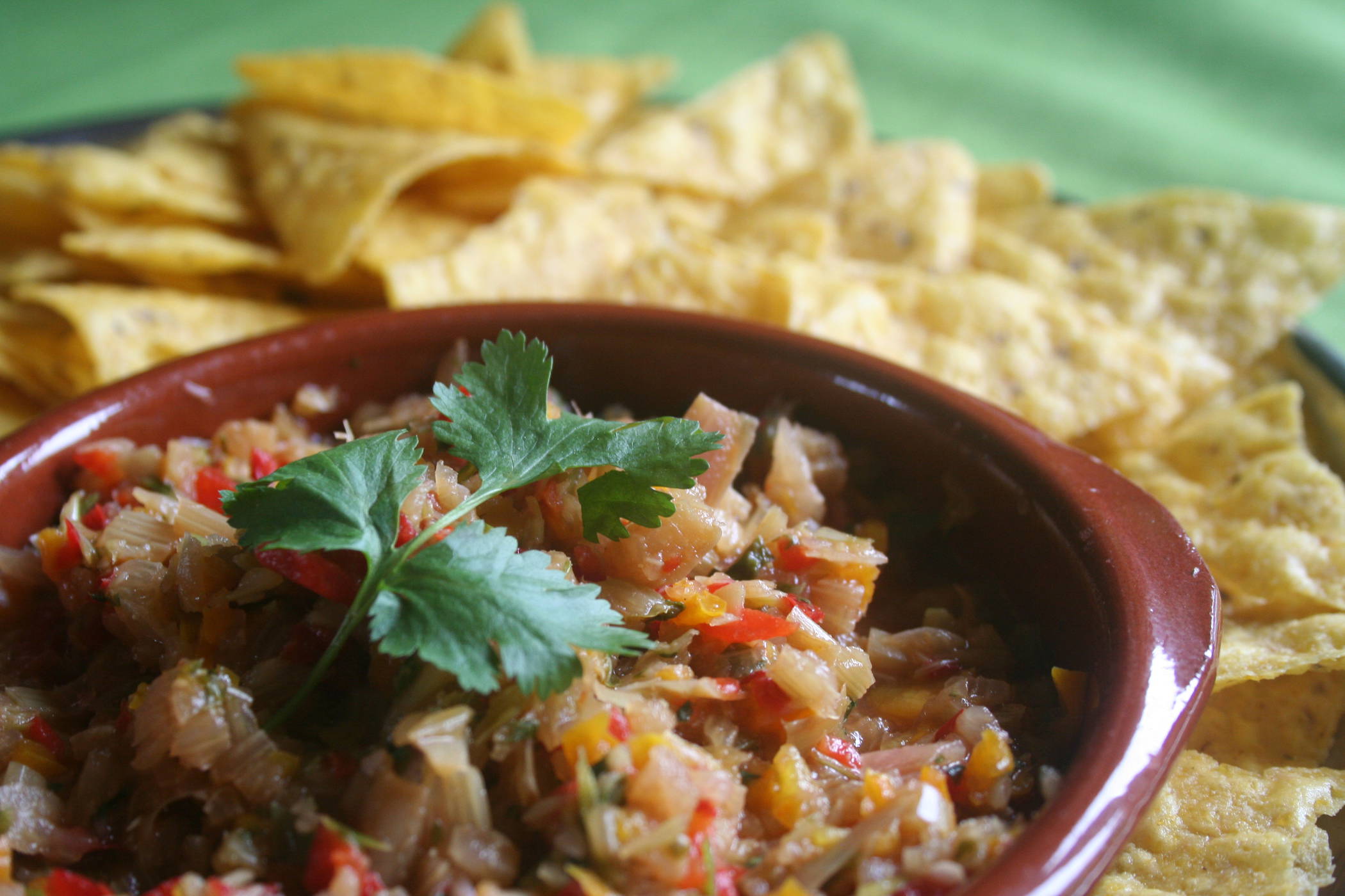 Rhubarb Salsa - Natural Cookery School